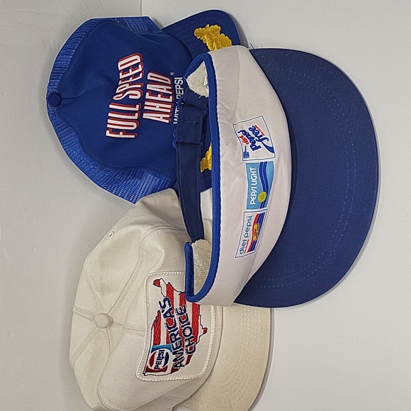 Pepsi | Accessories | Vintage Pepsi Hat Bundle | Poshmark